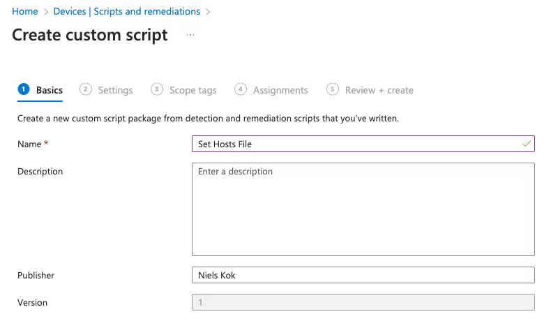 Set Host(s) File via Intune - NielsKok.Tech Set Host(s) File via Intune - NielsKok.Tech